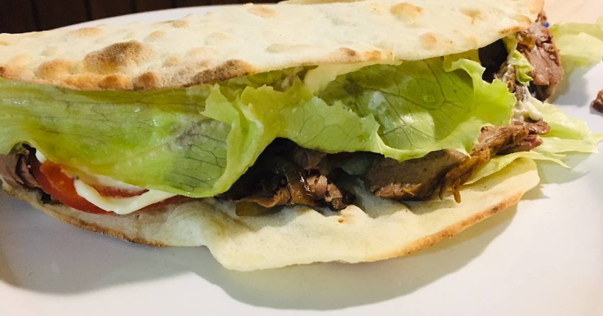 Wrap de carne - 45 recetas caseras - Cookpad