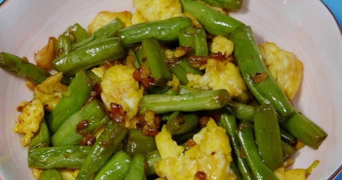 Resep Oseng Buncis & Telur Praktis oleh i_amallea - Cookpad