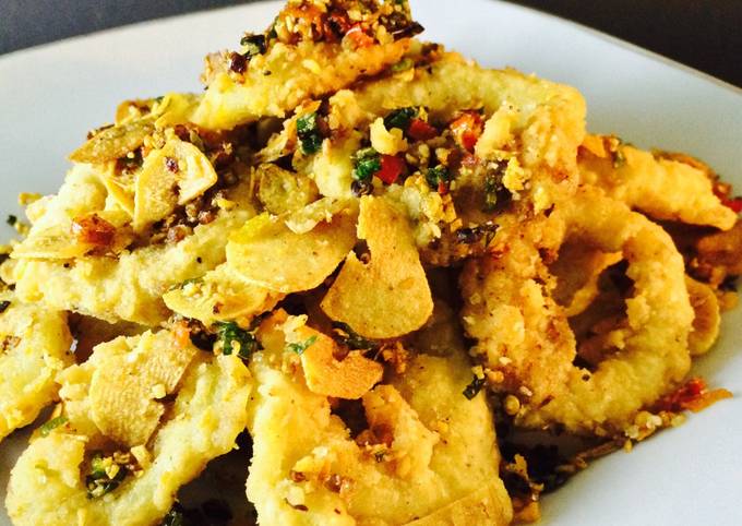 Resep Cumi Cabe Garam oleh icus - Cookpad