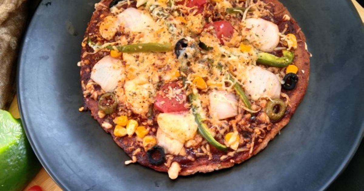 Thin Crust Ragi Pizza Recipe by Anita Rajai Aahara - Cookpad