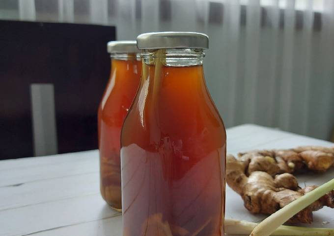 Resep Wedang Jahe Serai Gula Merah oleh Griya Syar'i - Cookpad