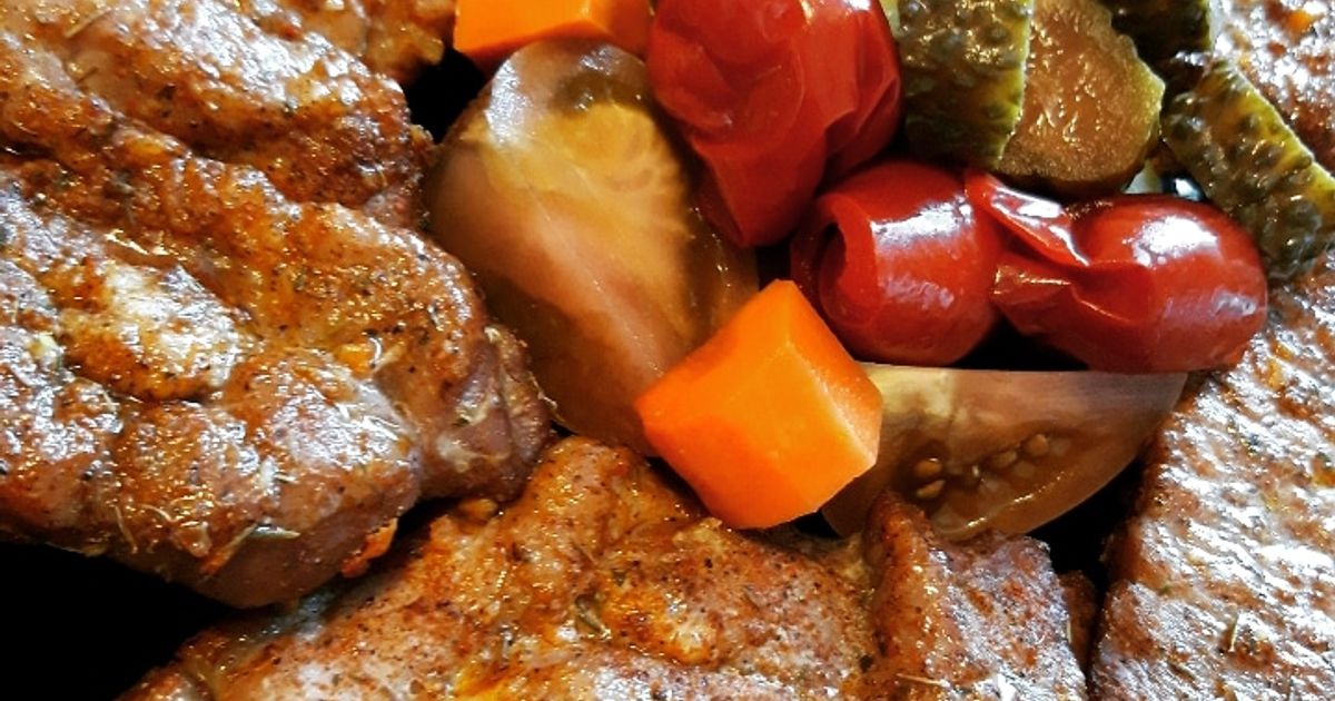 Friptură De Porc Sau De Pui Pe Hârtie De Copt, rețetă de Carmen Stroe ...