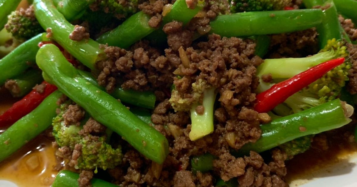 Resep sayur buncis daging giling rumahan enak dan mudah - Cookpad