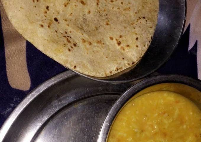 Dal roti Recipe by Dipti Mishra - Cookpad