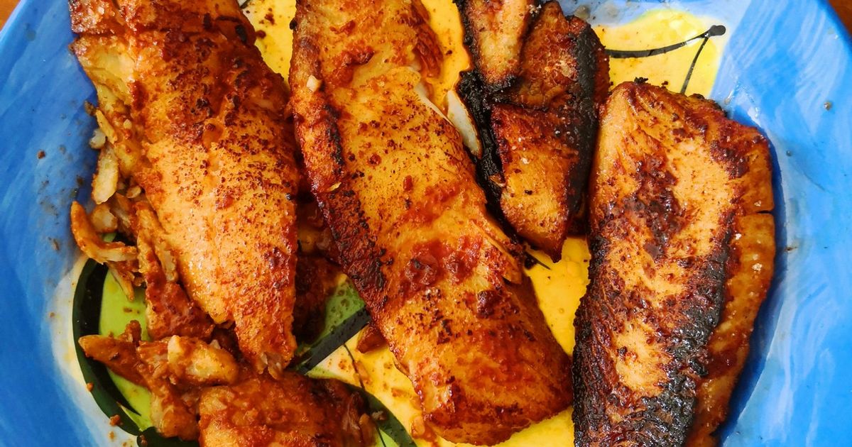Fried Fish Tarakihi With Sweet N Sour Sauce. 🐟 🌶 🤗🌷 Recipe by TS - Cookpad