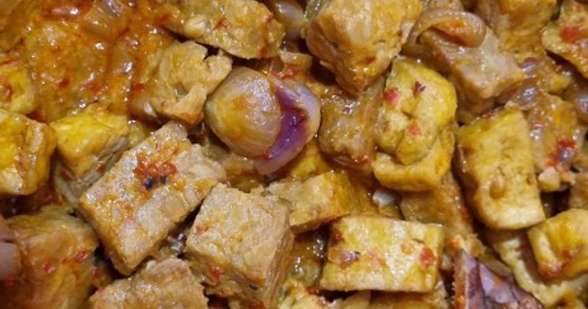 Resep Tahu tempe Ponggol ala warteg oleh aisyah harem - Cookpad