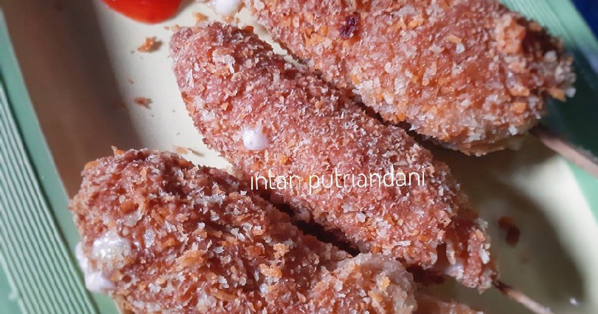 Resep Corn dog Mozarela #36 oleh IntanPutriii - Cookpad