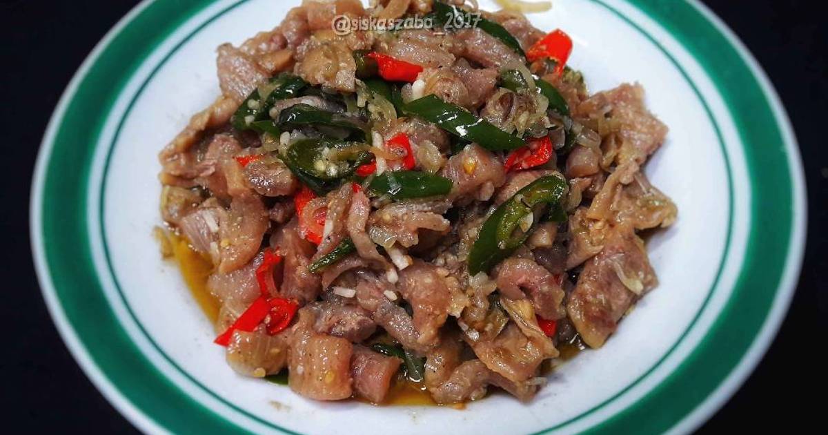 Resep Oseng Lemak Sapi 🐄 #Ketopad oleh Siska Kurniaprima Szabo - Cookpad