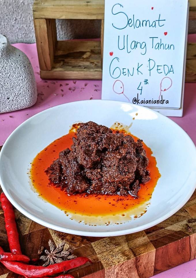 Resep Rendang Daging oleh Kaianiandra - Cookpad