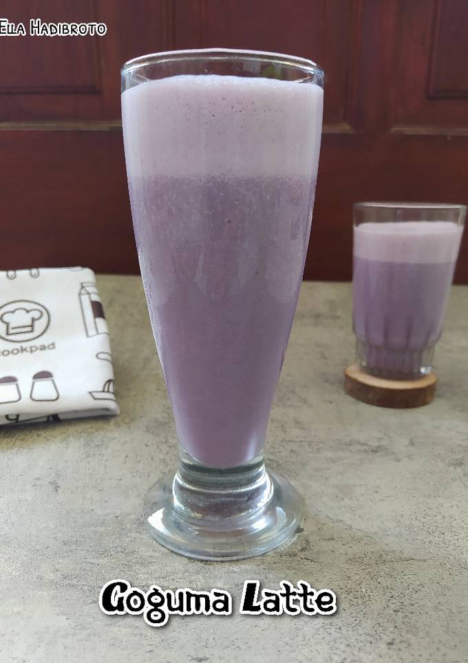 Resep Goguma Latte (Latte Ubi Ungu | Jus Taro) oleh Ella Hadibroto ...