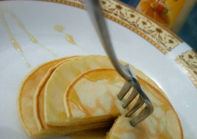 Resep Original Pancake Fluffy by maharanipv oleh Maharani Putri - Cookpad