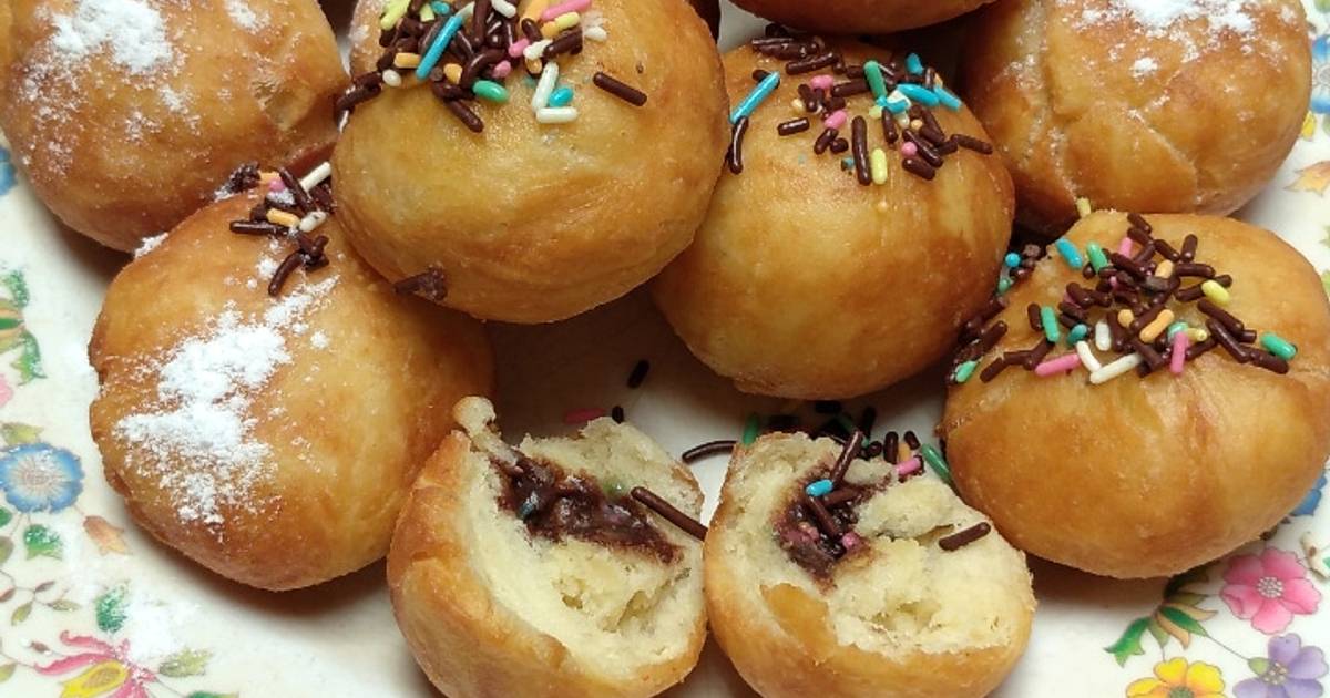 Resep Donat bulat simple oleh Endang Hestiningsih - Cookpad