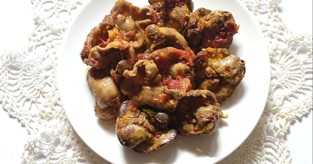 Resep Hati Ampela Masak Habang oleh Wati Wartini - Cookpad