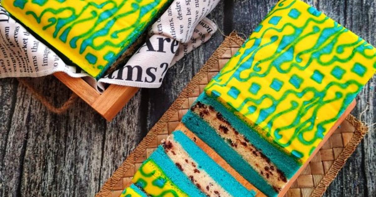 Resep Bolu Batik oleh Mami Kenzie - Cookpad