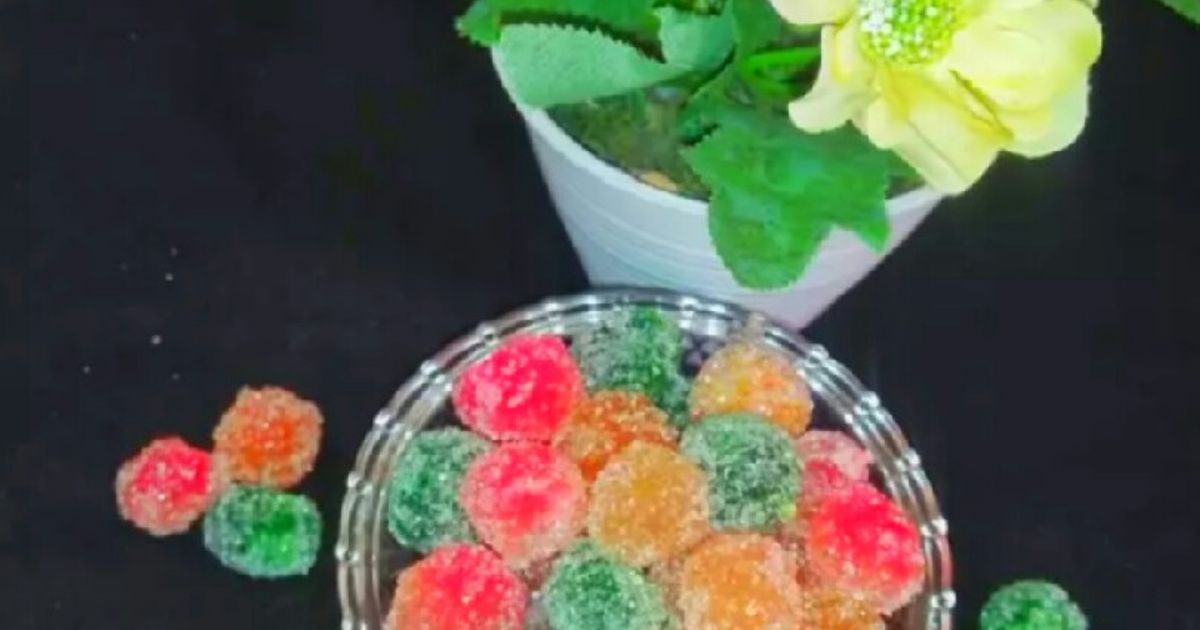 Resep Cemilan & Jajanan Rainbow~Permen Gula Rainbow oleh Anisatur Rofi ...