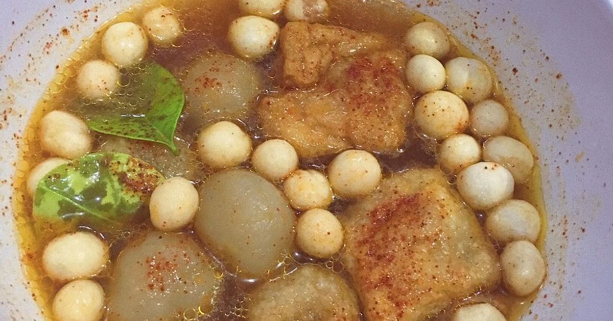 Resep Baso Aci Seuhah oleh Sherlyustia - Cookpad