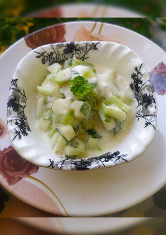 Cucumber Raita Recipe Recipe by Sakshi Nillawar - Cookpad