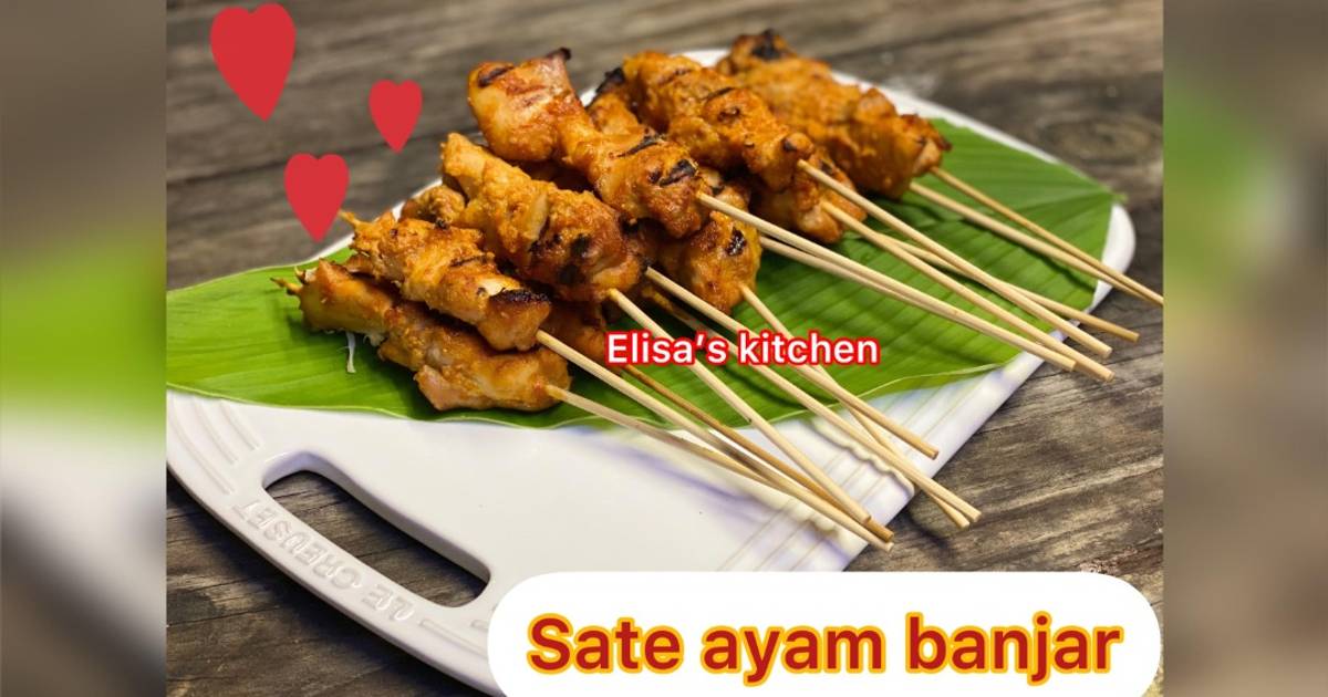 Resep Sate Ayam Banjar oleh Elisa’s Kitchen - Cookpad