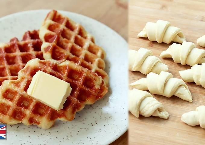 Resep Croissant Waffle (Croffle) Devina Hermawan oleh Devina Hermawan ...