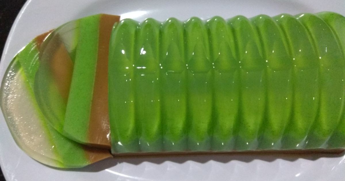 Resep Puding Tiga Rasa (Week 6 Golden Apron) oleh Melissa Aprianti ...