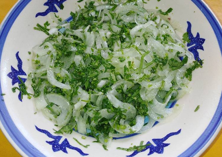 Ensalada de Cebolla con Cilantro Receta de Lissette_iqq- Cookpad