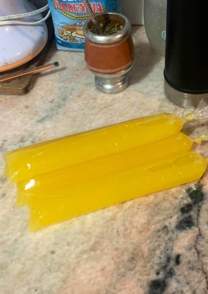 Hielito/Naranju de naranja (agua) Receta de Conny- Cookpad