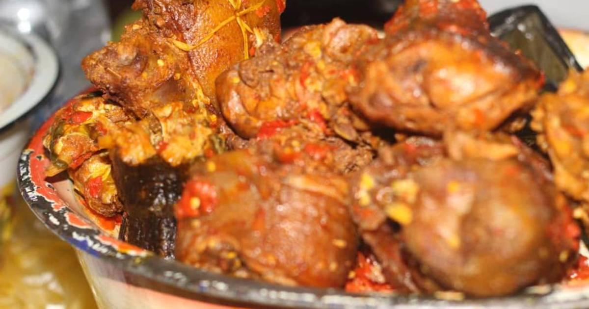 Peppered Goat Meat Recipe by Dan - Cookpad