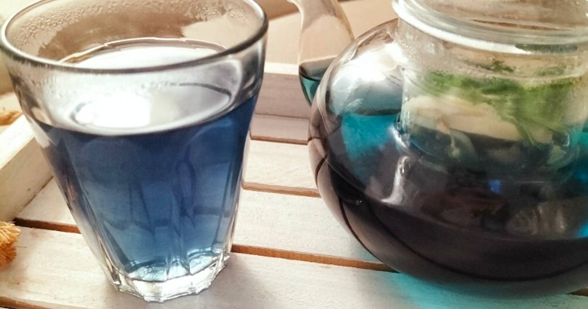 Resep Teh Bunga Telang oleh Widiyani Indrianingrum - Cookpad