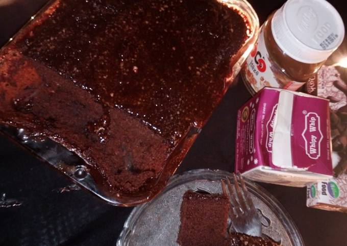 5 mint Choco Haze brownie microwave Recipe by Umme Ali - Cookpad