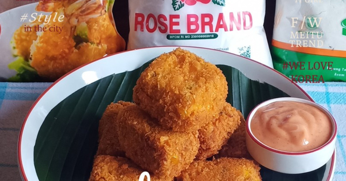 Resep Nugget Tempe Jagung Keju oleh Onna Indriyani - Cookpad