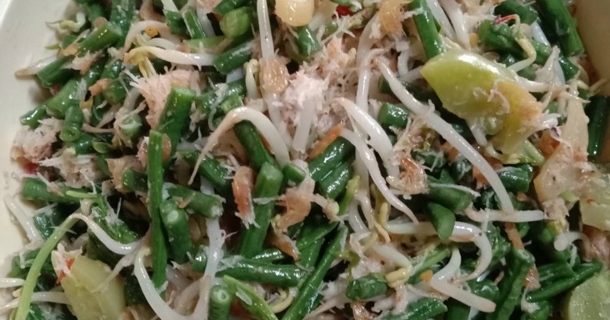 Resep Urap sayur udang rebon oleh Kristina - Cookpad