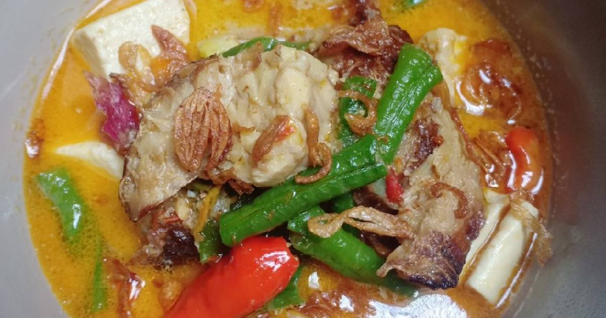 Resep Kotok Iwak Pe Tahu Tempe Simple oleh Alicia Jovanka - Cookpad