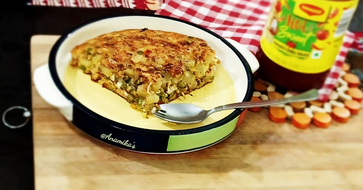 Spanish Omelette Recipe by Anamika Banerjee - Cookpad