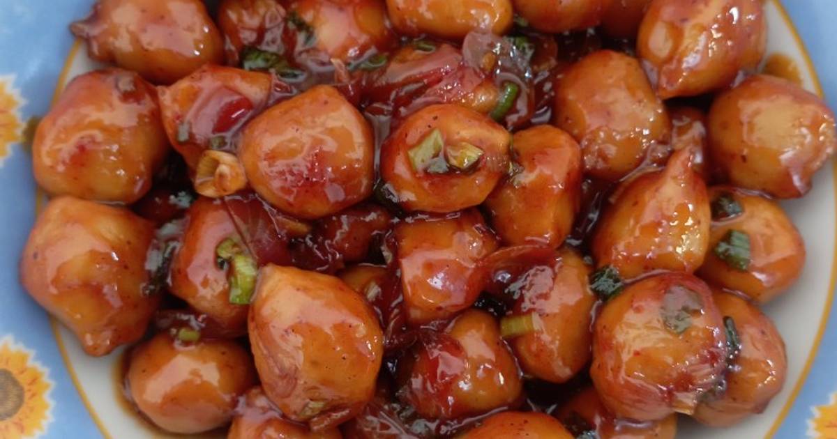 Resep Bakso Ayam saus Madu oleh Diana Ratna Sari - Cookpad