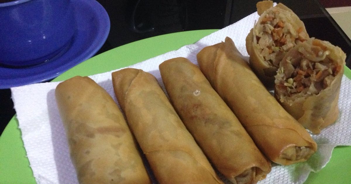 Resep Vegetable Spring Roll(lumpia Sayur) oleh Ritha - Cookpad