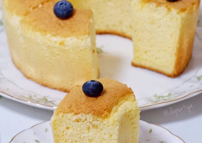 Resep Chiffon Cheese Cake Anti Gagal oleh tyahasanah - Cookpad