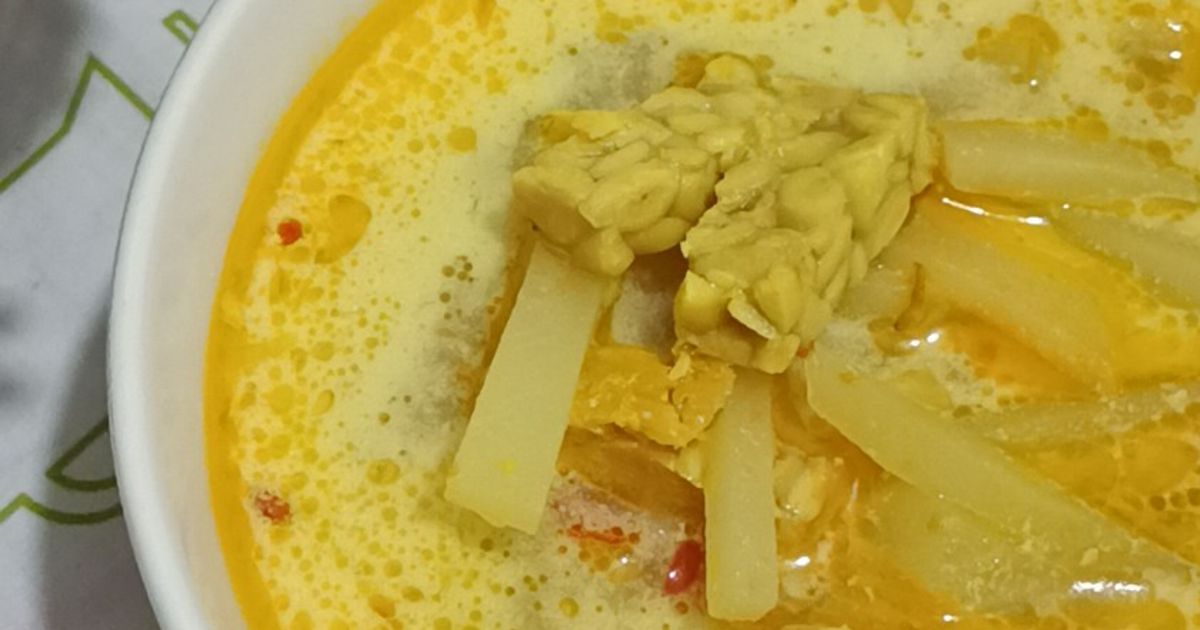 Resep Sayur Tempe Labusiam Santan / Lontong Sayur oleh Siska Dian Fitriana (Siska Dian - Siska ...
