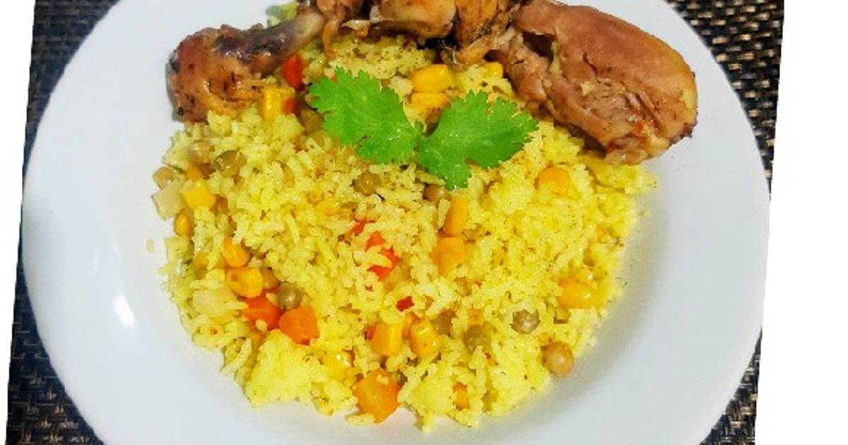 Arroz primavera con pollo - 32 recetas caseras- Cookpad