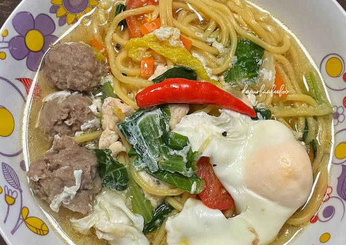 Resipi Mee Rebus Ganu oleh Kakak Faa - Cookpad