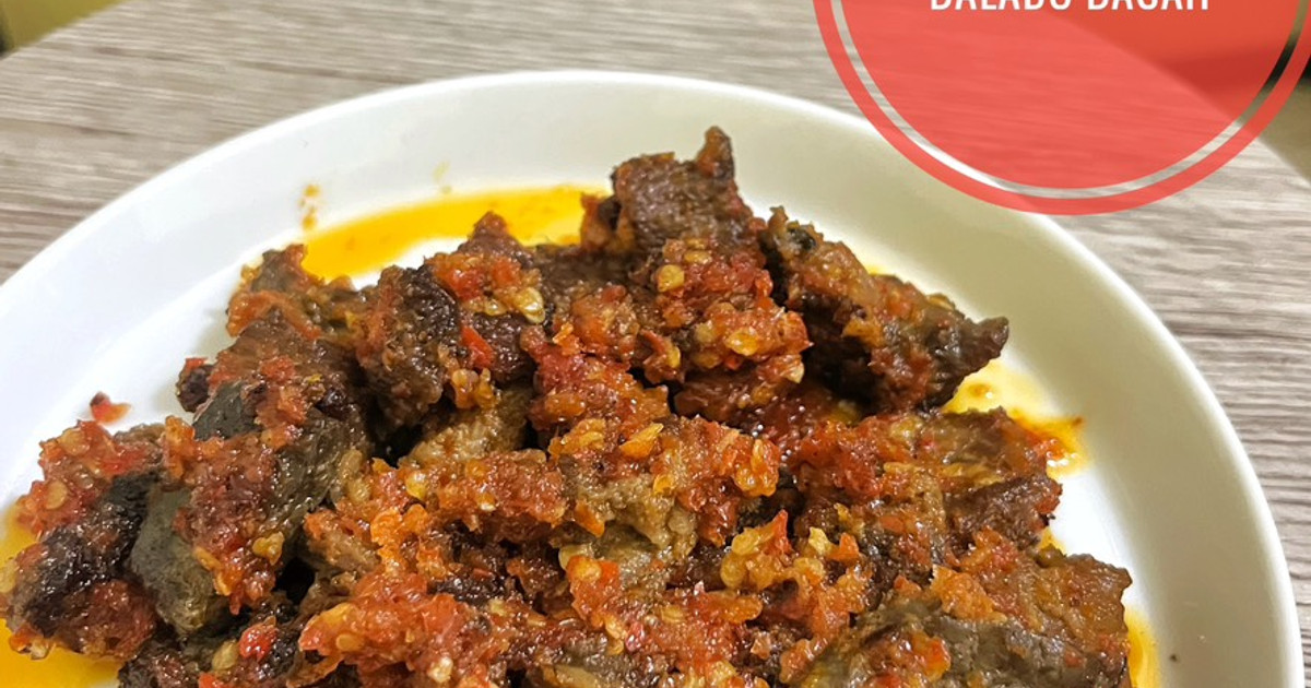 Resep Dendeng Balado Basah oleh Icha Khairunnisa - Cookpad
