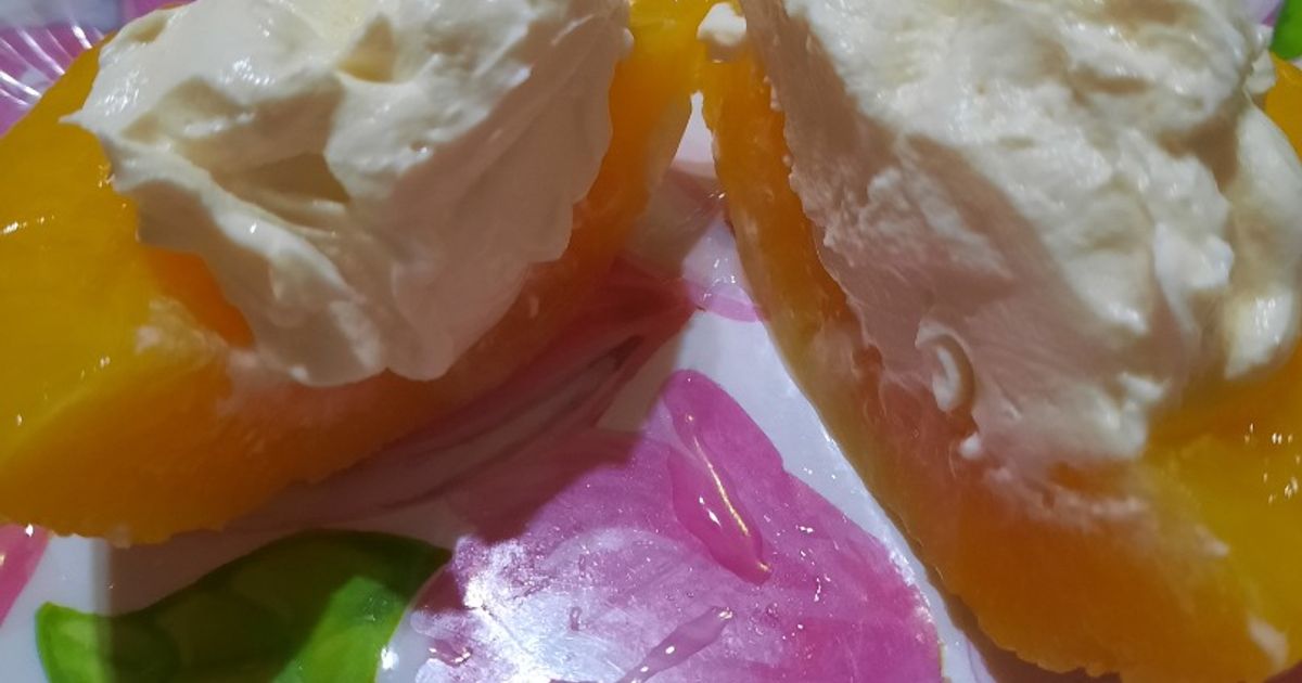 Duraznos: Con Crema, Dulce De Leche O Ambos ? Receta de La profe Luisa