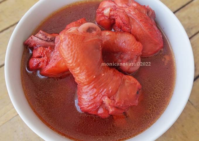 Resep Sup Ayam Angkak oleh Monica Novara H. - Cookpad