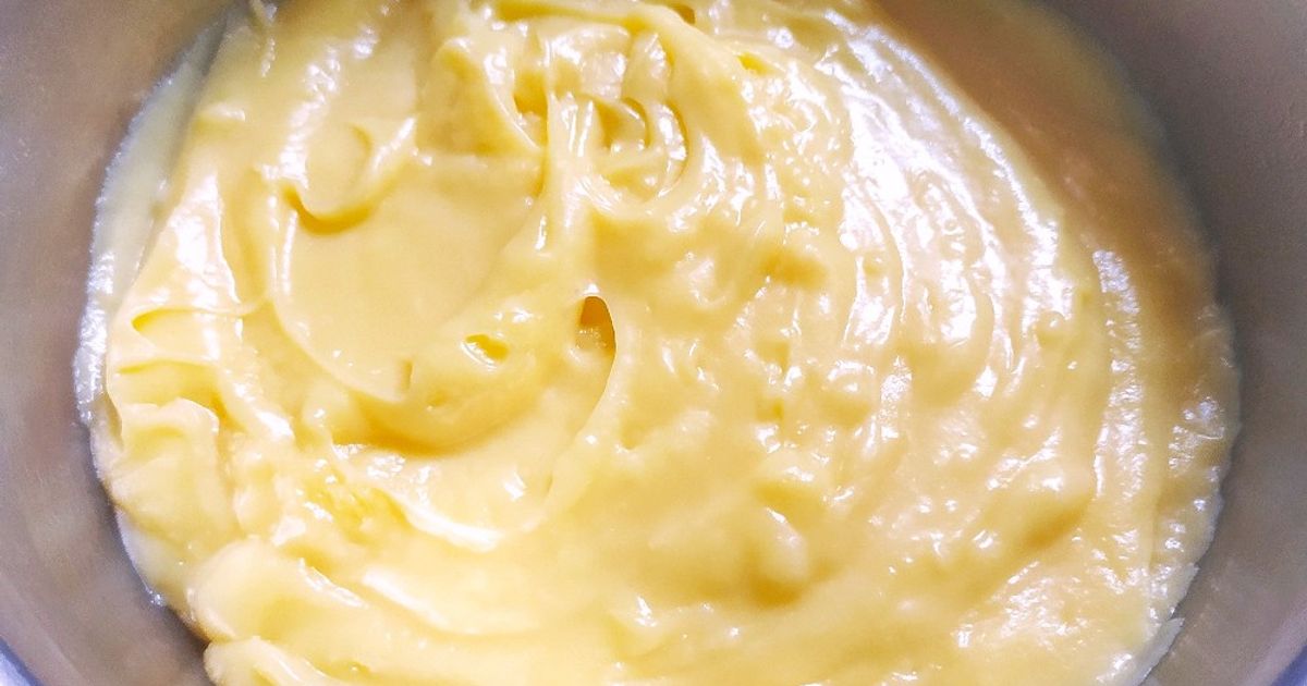 Resep custard topping rumahan enak dan mudah - Cookpad
