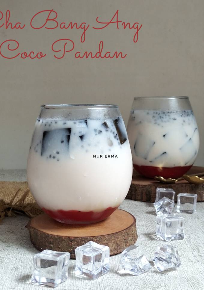 Resep Cha Bang Ang Coco Pandan oleh Nur Erma - Cookpad