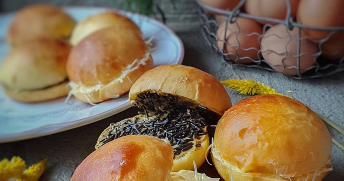 Resep Roti Smeer Jadul Krim Mocha dan Keju oleh TriLim - Cookpad