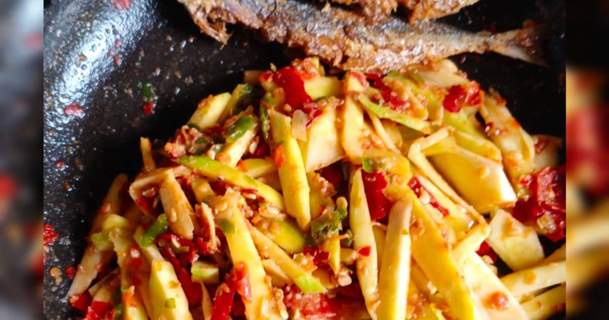 Resep Sambal Mangga Muda oleh Feni Restu - Cookpad