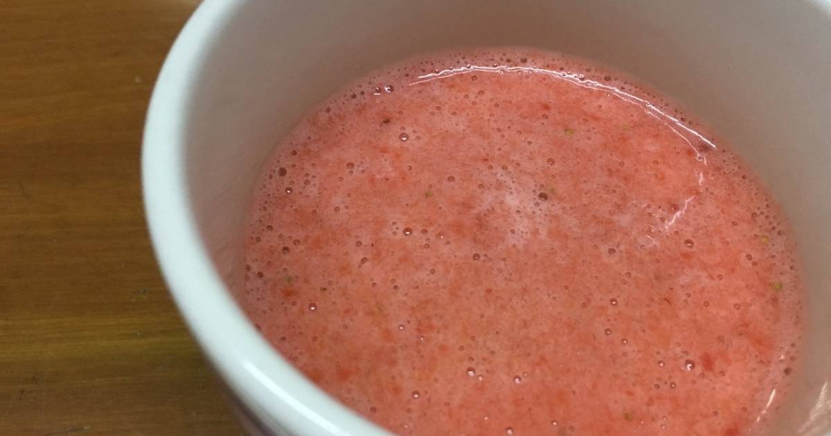 Resep Jus strawberry dengan SKM oleh ekitchen - Cookpad