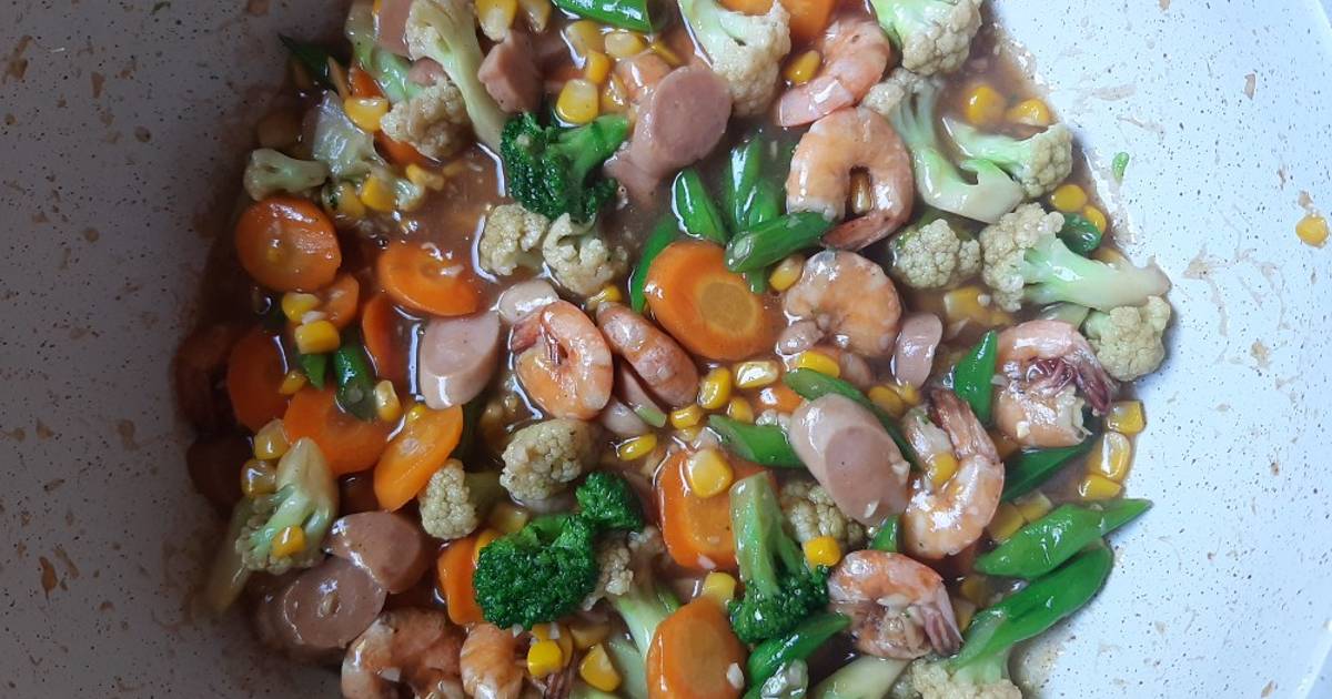 Resep 20. Capcay Udang oleh Ochaa Istiawan - Cookpad