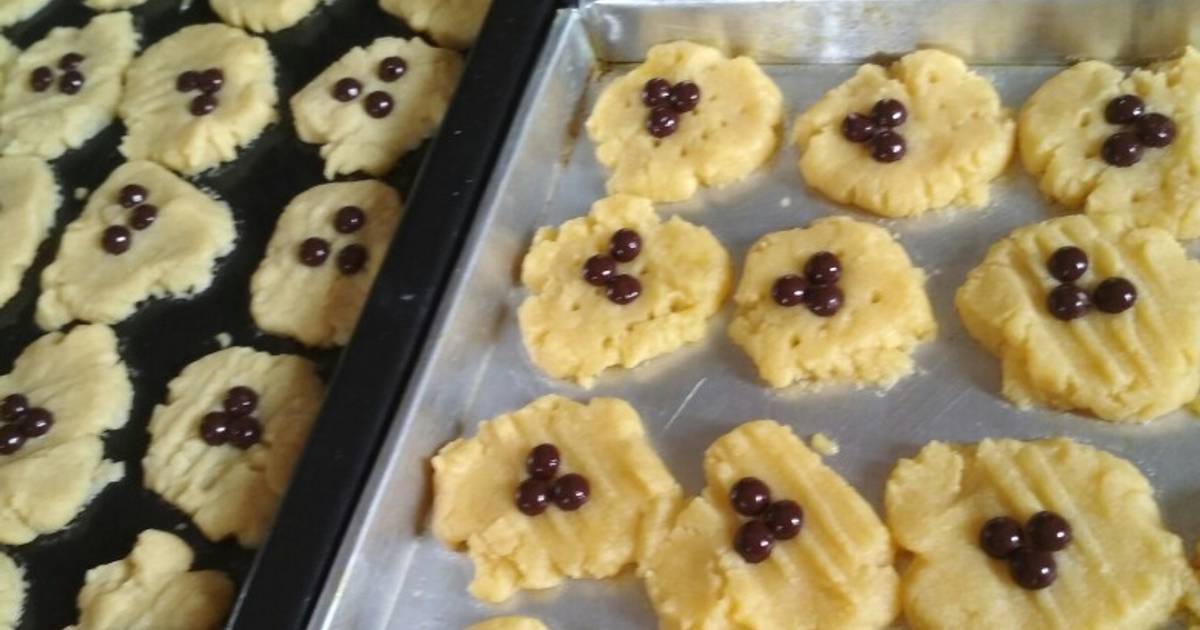 Resep Kue Semprit Mawar (yg gagal bentuk) tapi Rasanya Enakk😁 oleh ...