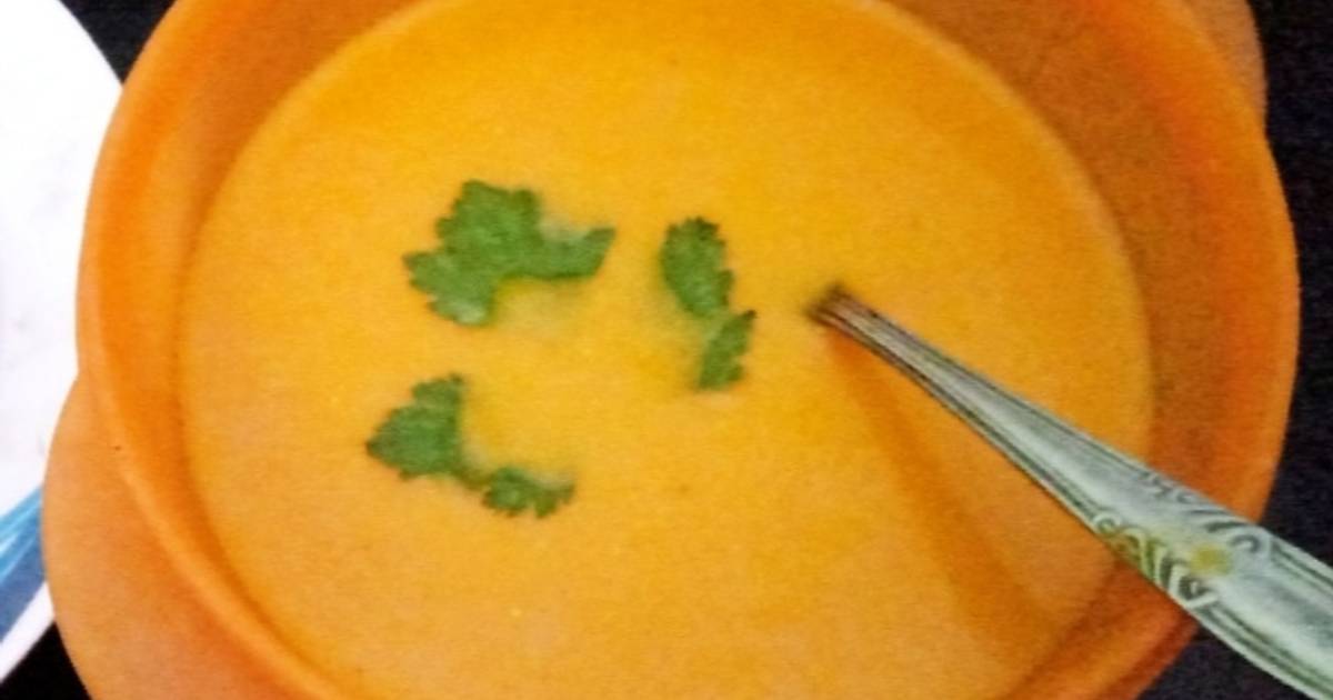 Resep Pumpkin Soup (Sup Labu Kuning) oleh Vita - Cookpad